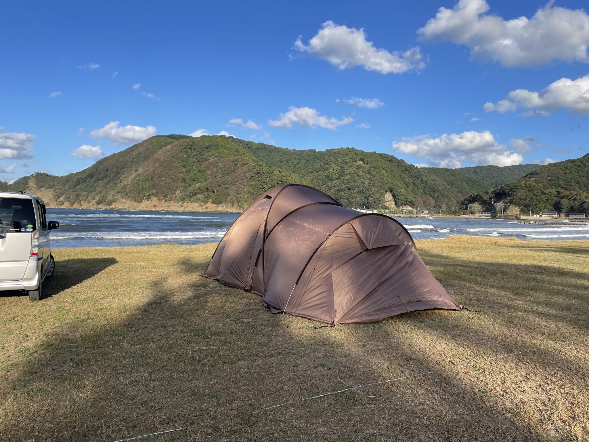 「気比の浜（けいのはま）キャンプ場」（兵庫県）【目の前が日本海】 | みかんのキャンプblog